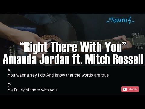 Amanda Jordan - “Right There With You” (feat. Mitch Rossell) Guitar ...