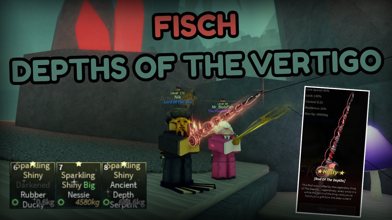 I BEAT the NEW VERTIGO update IN Roblox FISCH - YouTube