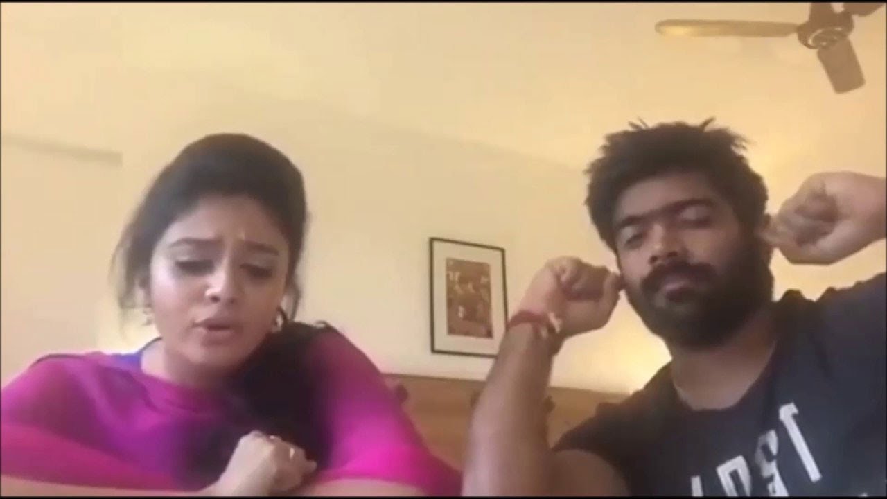 Srimukhi & L V Revanth singing Super Machi Song from son of Satyamurthy ...