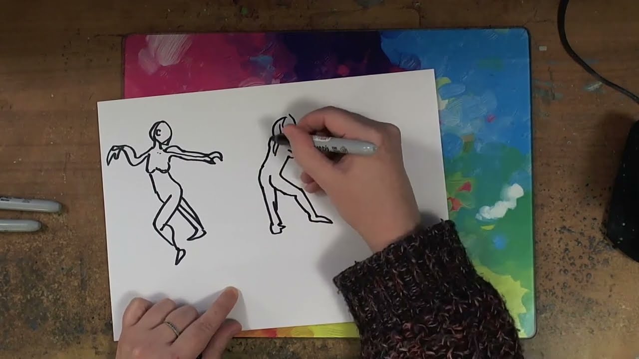 Letts Draws: Life Drawing Speedpaint | Figuary Day 19 - YouTube