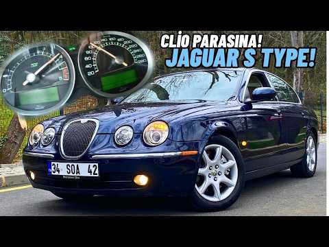 CLİO PARASINA MAKAM ARABASI ! JAGUAR S TYPE 2.7 V6 D EXECUTİVE İNCELEDİM ! POV SÜRÜŞ