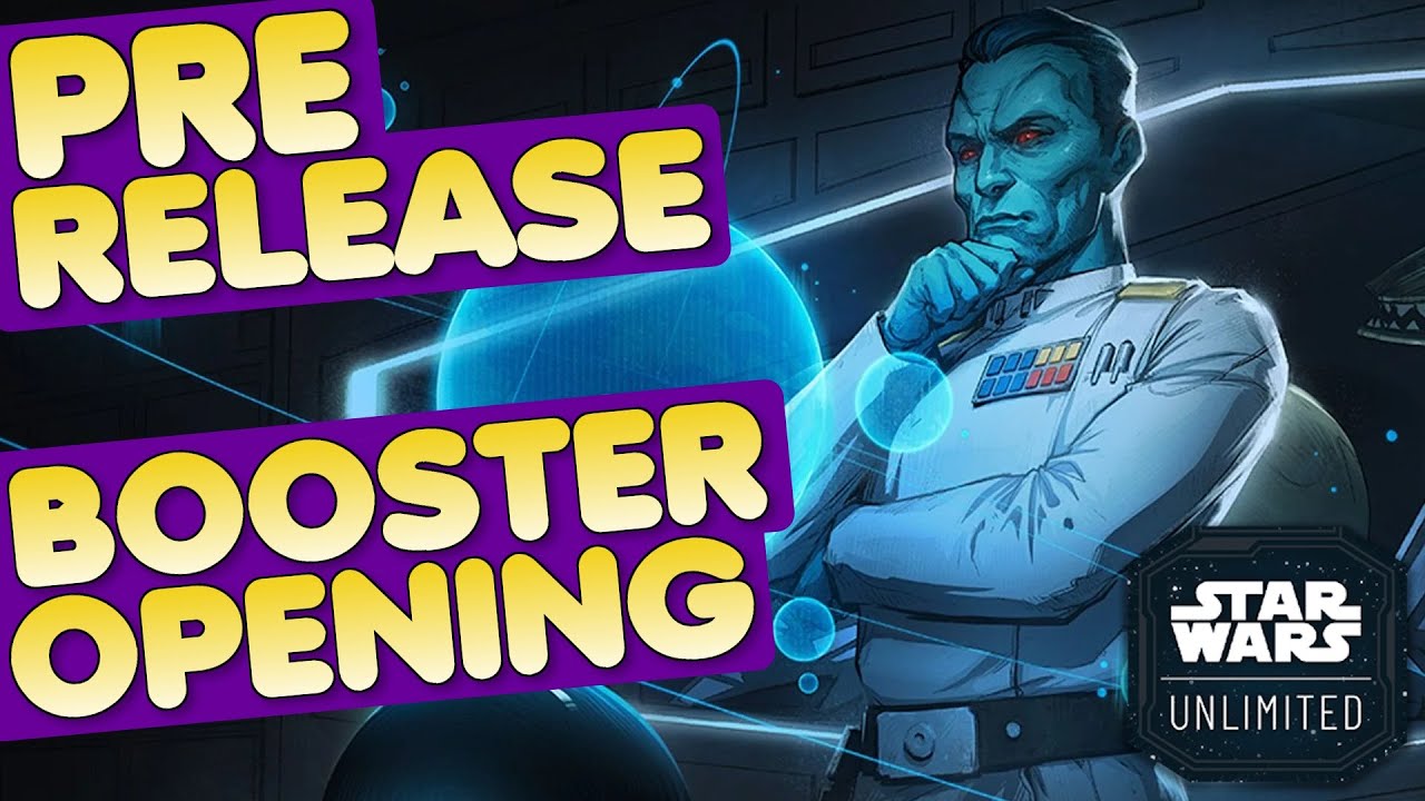 SWU Pre-Release Box: Spark of Rebellion 🌠 Pack Opening 🌠 STAR WARS ...