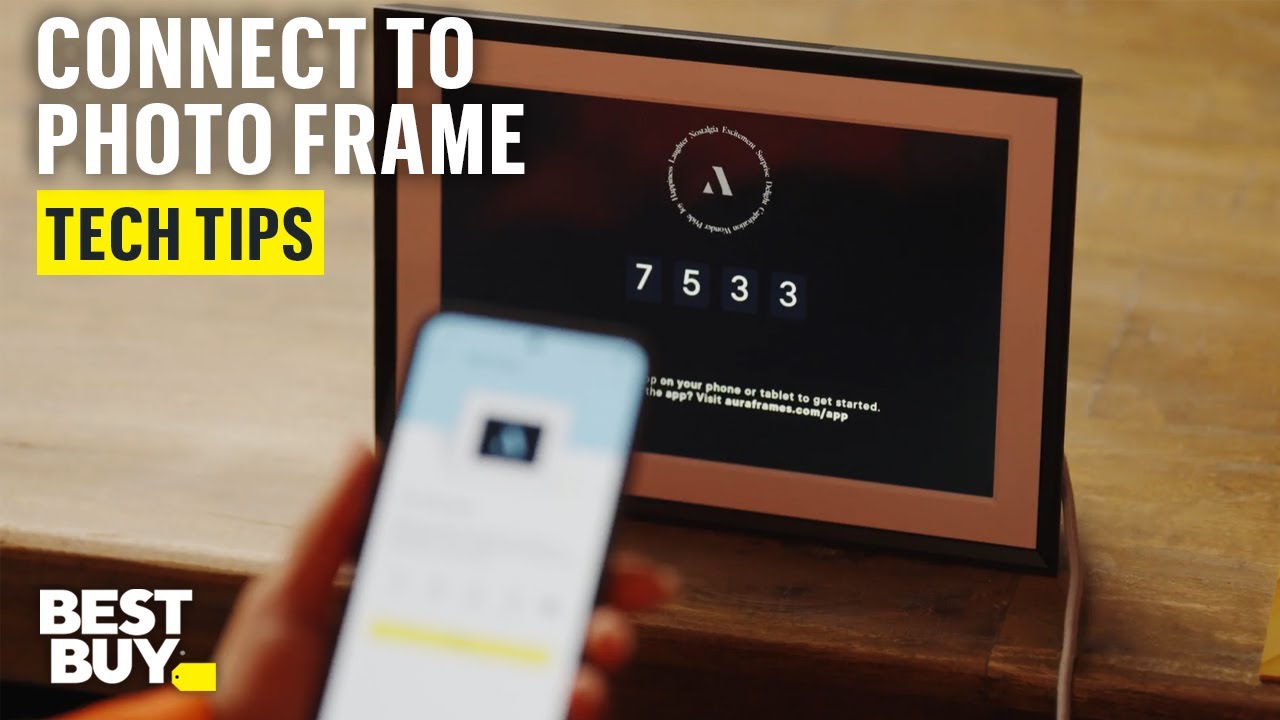 Connecting to the Aura Carver 10″ Digital Photo Frame – Tech Tips from ...