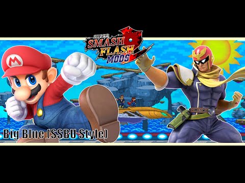 SSF2 Beta Mods: Big Blue (SSBU Style) - YouTube