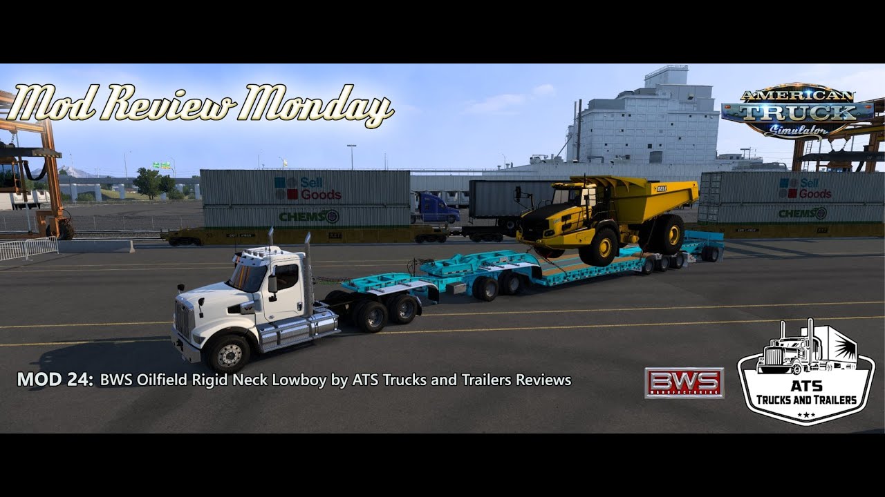 Mod Review Mondays: BWS Oilfield Lowboy by ATS Trucks & Trailers ...