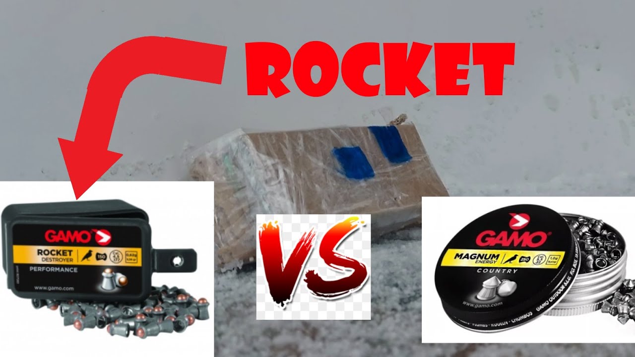 Gamo ROCKET vs Gamo MAGNUM - YouTube
