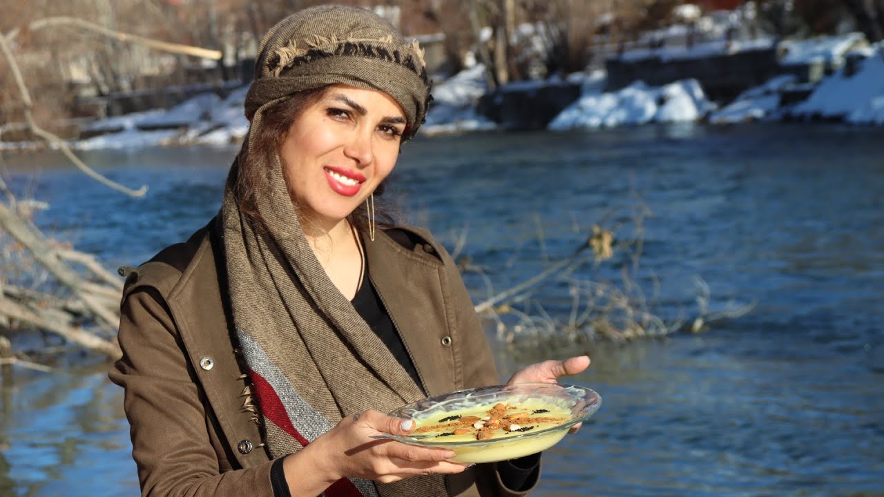 Ferni - Famous irani Pudding Recipe - Cooking warm and nourishing ferni ...