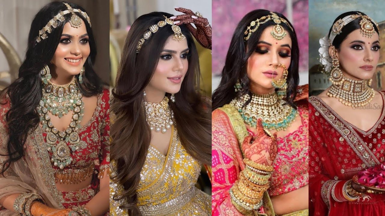 Top 30 trending & latest sheesh patti designs for brides || wedding ...