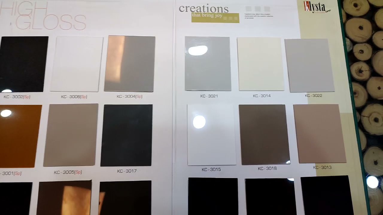 1mm Acrylic Laminate Launch By Klysta Decor || Wood Face - YouTube