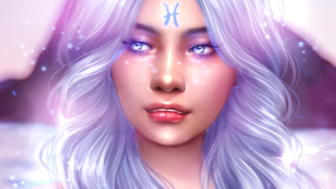 SIMS 4: CAS -♓️ PISCES ♓️ - YouTube