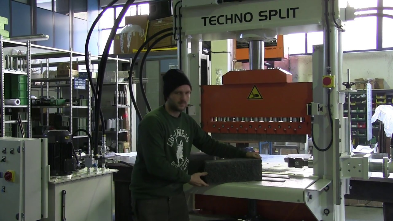 Concrete Splitter TECHNO SPLIT - Splitting Technologies - YouTube