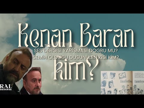 Kenan BARAN kim? Kral kaybederse Semih gerçekte kim olduğu düşünülüyor? ￼ARTİST yarışması doğru mu?