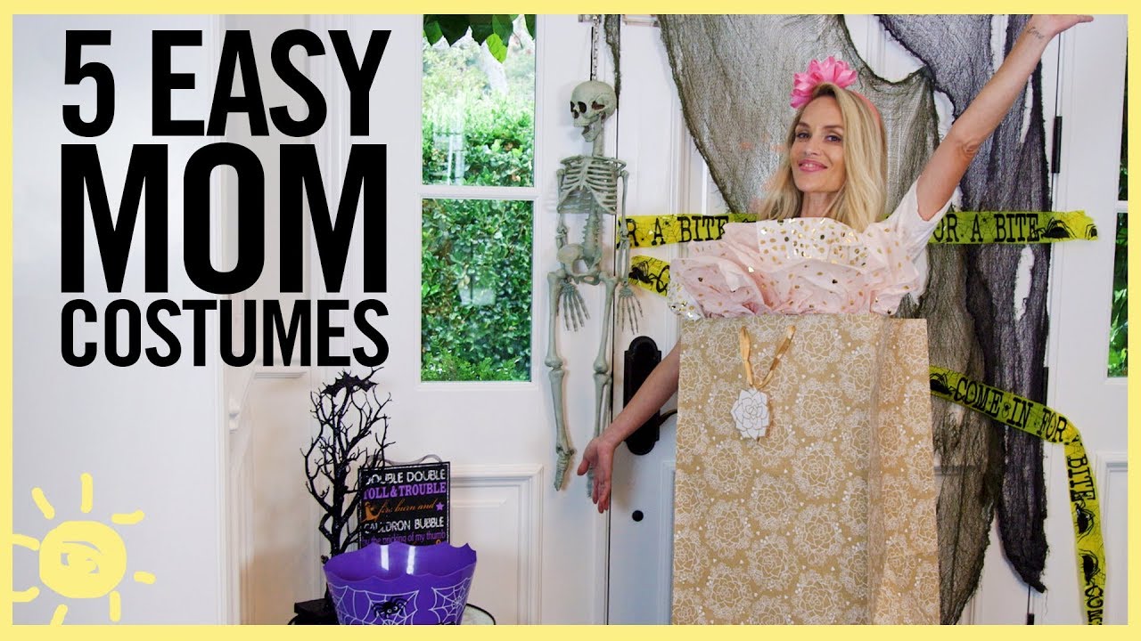 STYLE & BEAUTY | 5 Easy Halloween Costumes - YouTube