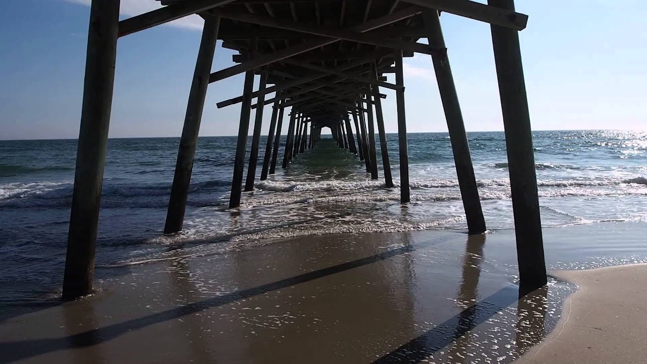 Bogue Inlet Fishing Pier - YouTube
