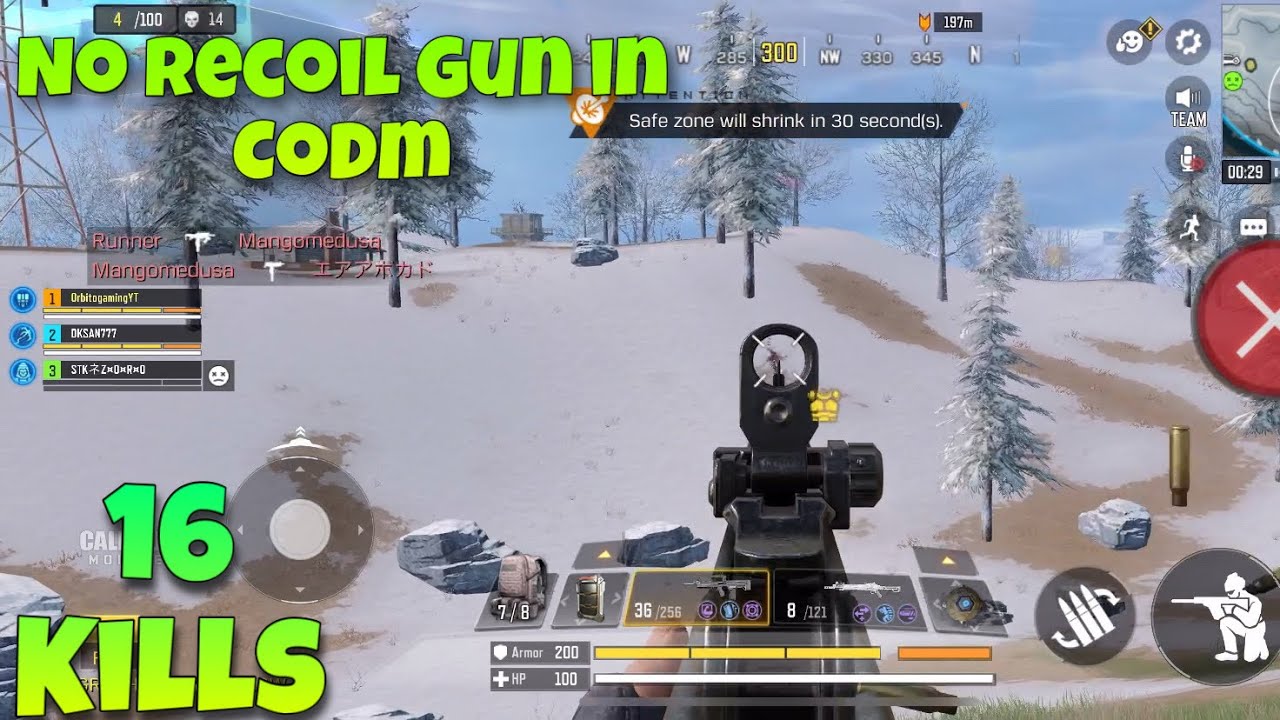 No recoil gun in Codm | Orbito gaming | #callofdutymobile #callofduty # ...