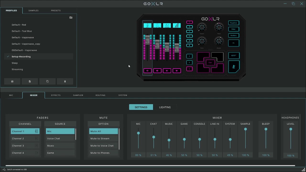 Setting up your microphone on the GoXlr - YouTube