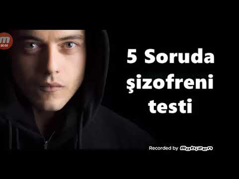 5 Soruda Şizofreni Testi