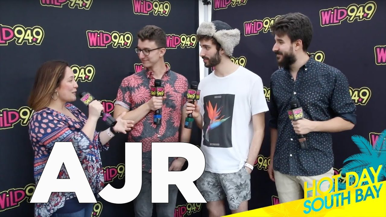 AJR talks with Dreena Gonzalez backstage at Hot Day South Bay - YouTube