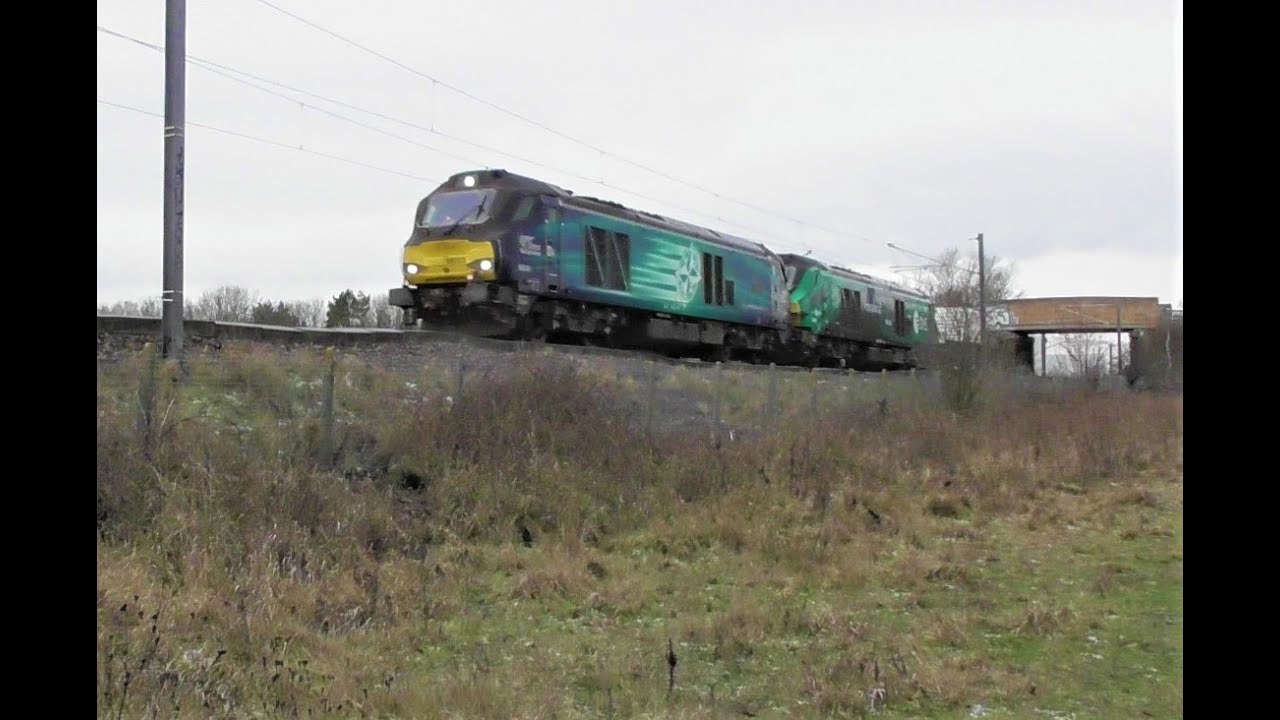 Class 60s Near Fellgate - 60002 & 60085 (Plus DRS Class 68s) - 6th ...