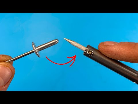 Perçini elektrikli havyanıza yerleştirin ve sonuca hayran kalın