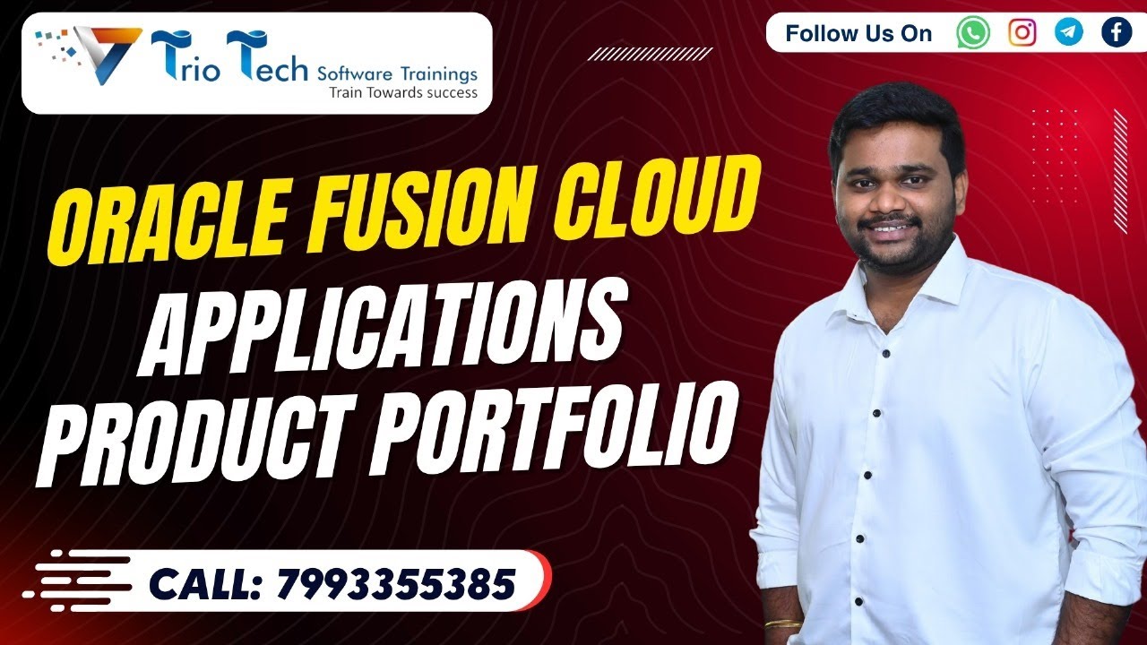 Oracle Fusion Product Portfolio Explained | Complete Overview #oracle # ...