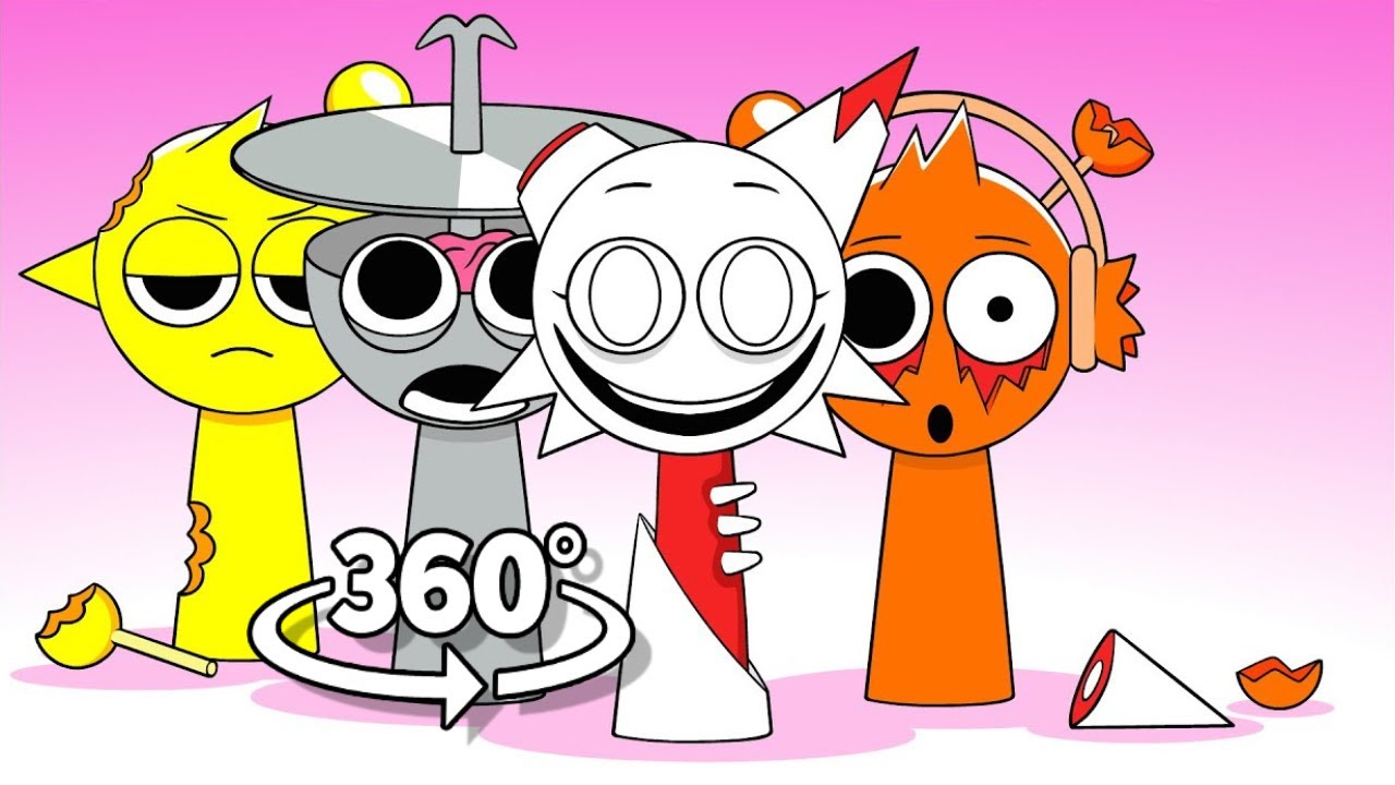 360° VR Sprunki 2 Phase 4 / Compilation Incredibox - YouTube