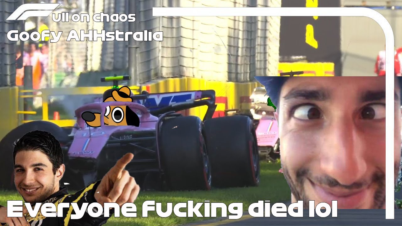 Goofy Ahh Australian GP Restart - YouTube