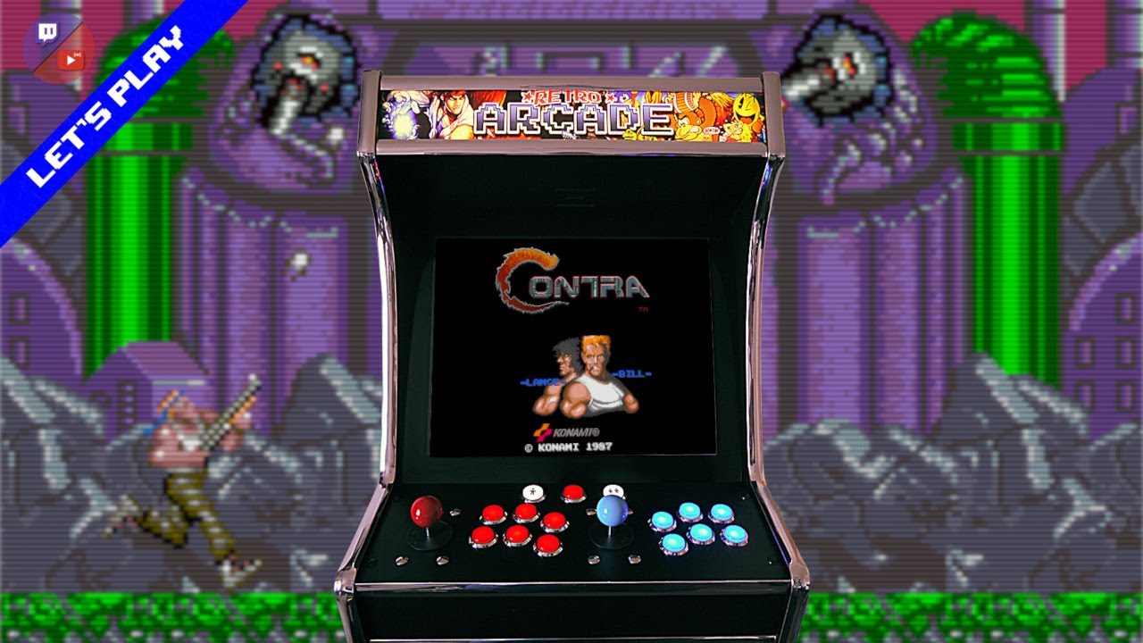 [Rediff][Let's Play] Contra (Arcade) - YouTube