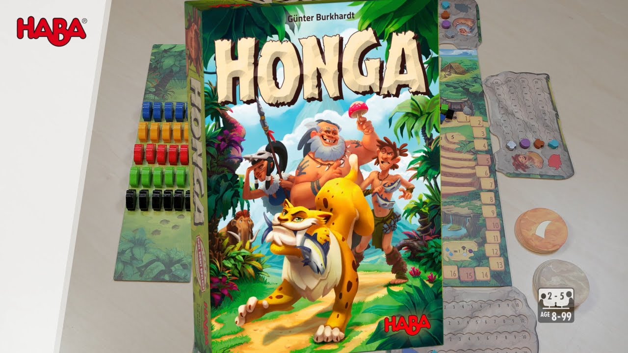 HABA - HONGA les règles en 5 minutes ! - YouTube