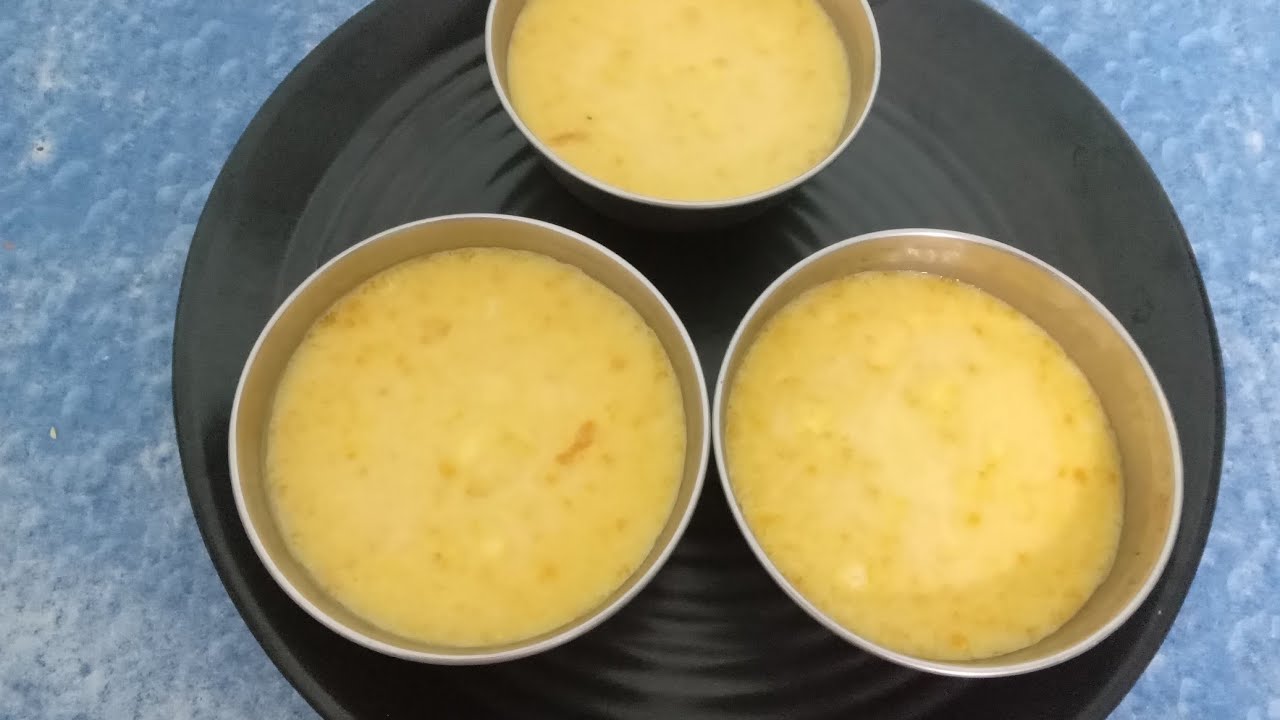 # Mango Steamed Dahi # Suchitras kitchen #mango dahi #steamed dahi ...