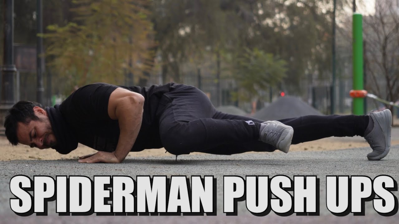 SPIDERMAN PUSH UPS | Flexiones Spiderman - HAZLO DE ESTA MANERA ...