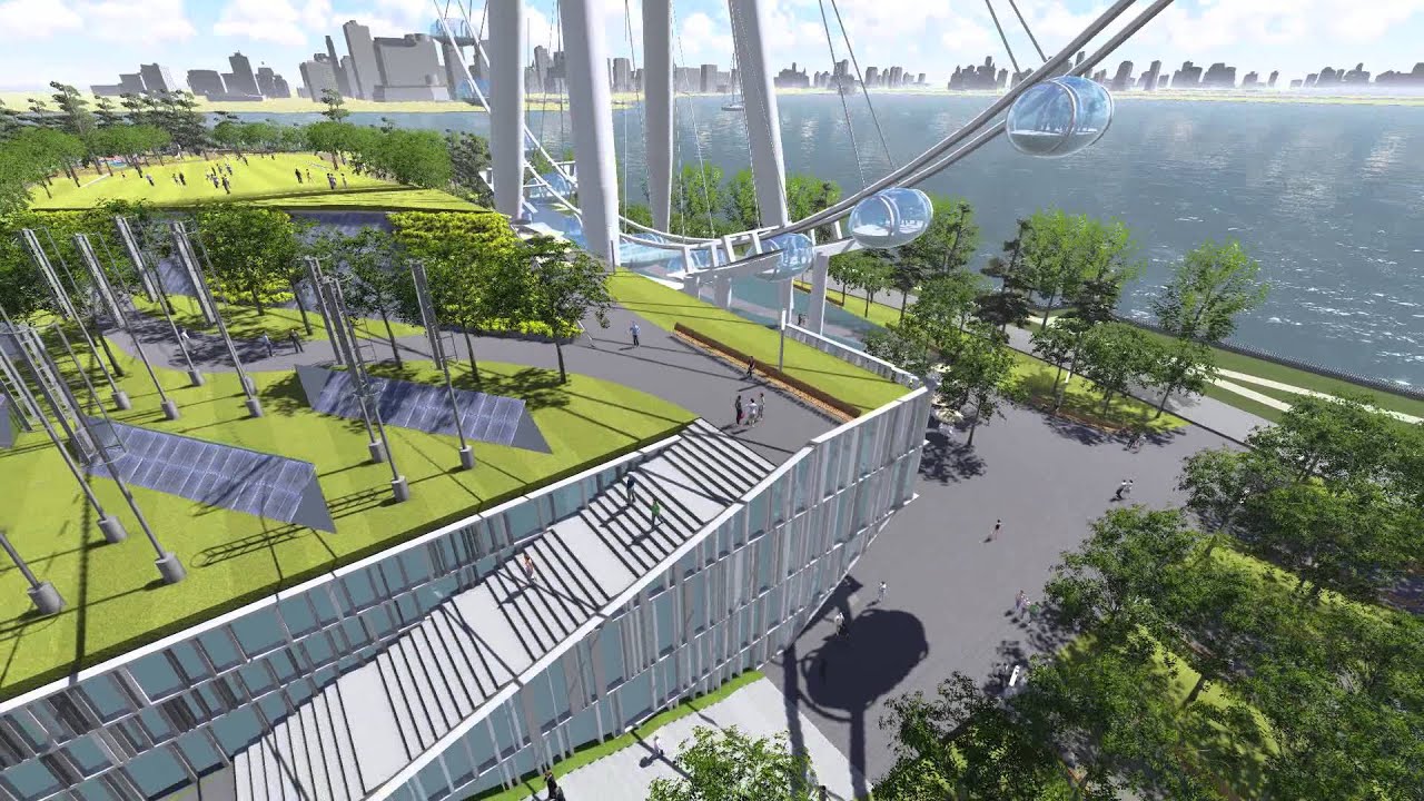 Video of New York Wheel redesign - YouTube