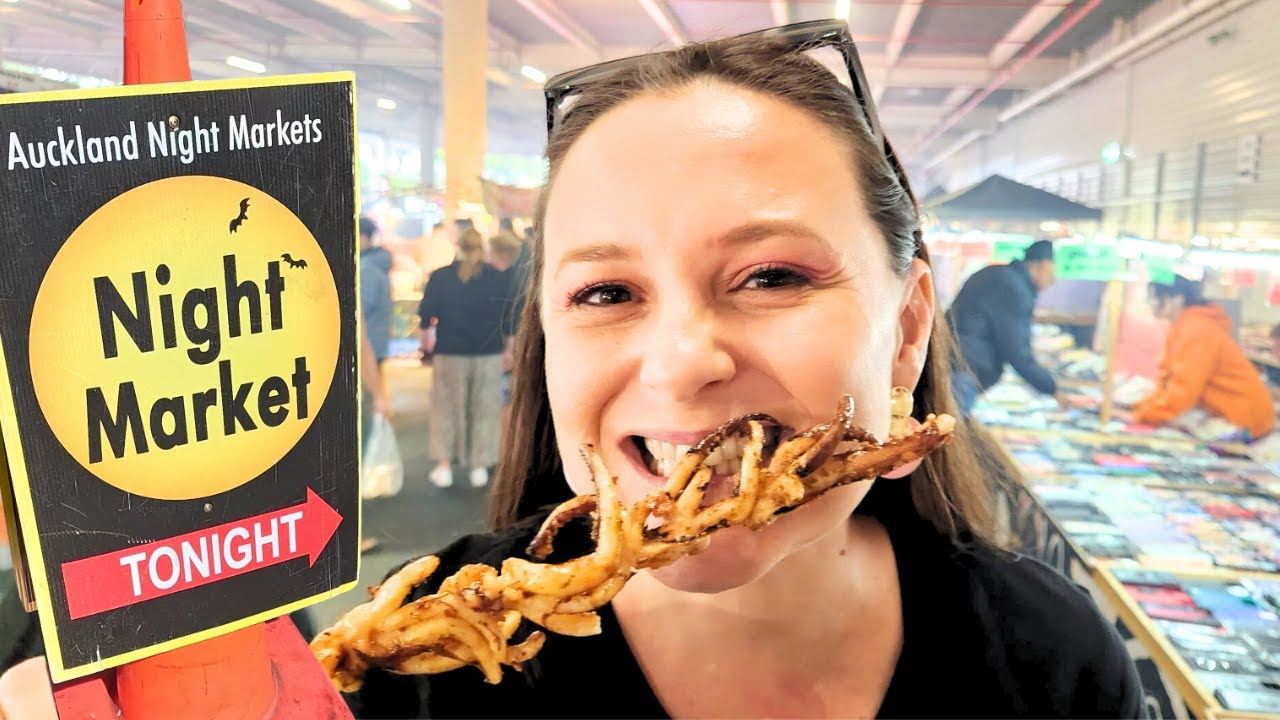 Auckland's Street Food l Part 2 l Night markets l Botany l Henderson l ...