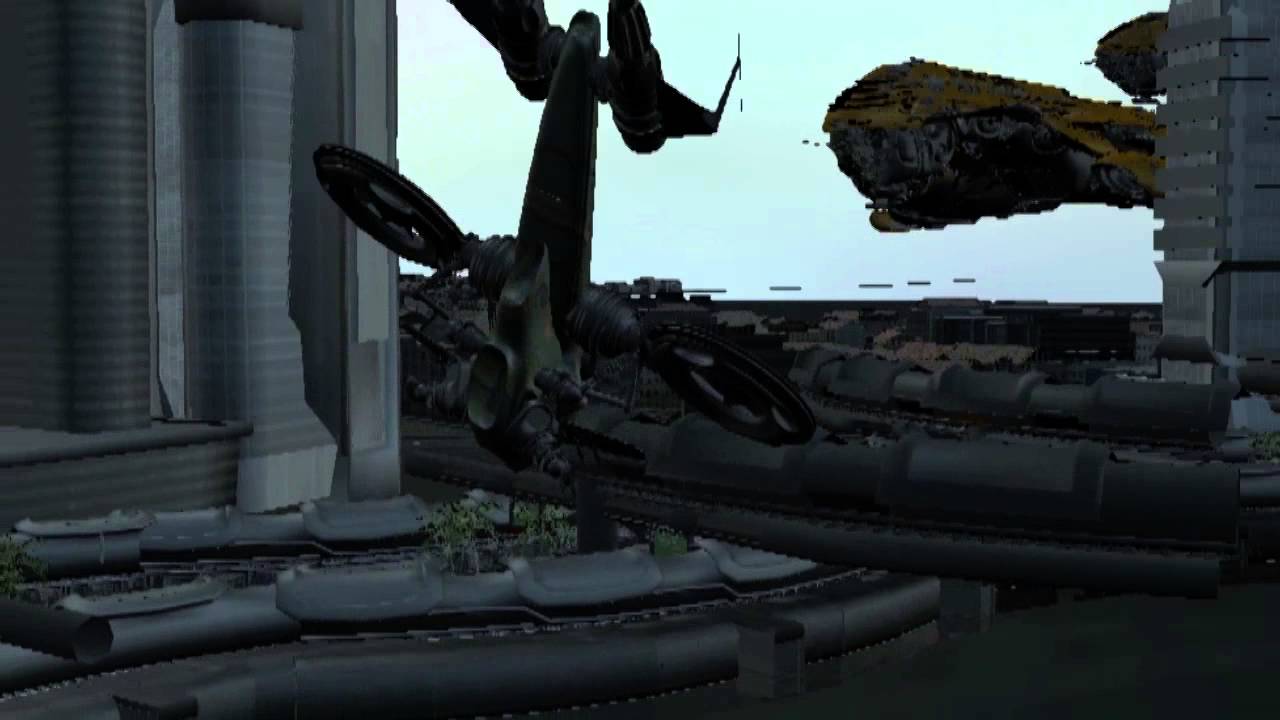 Previsualization - Scifi Car Chase - YouTube