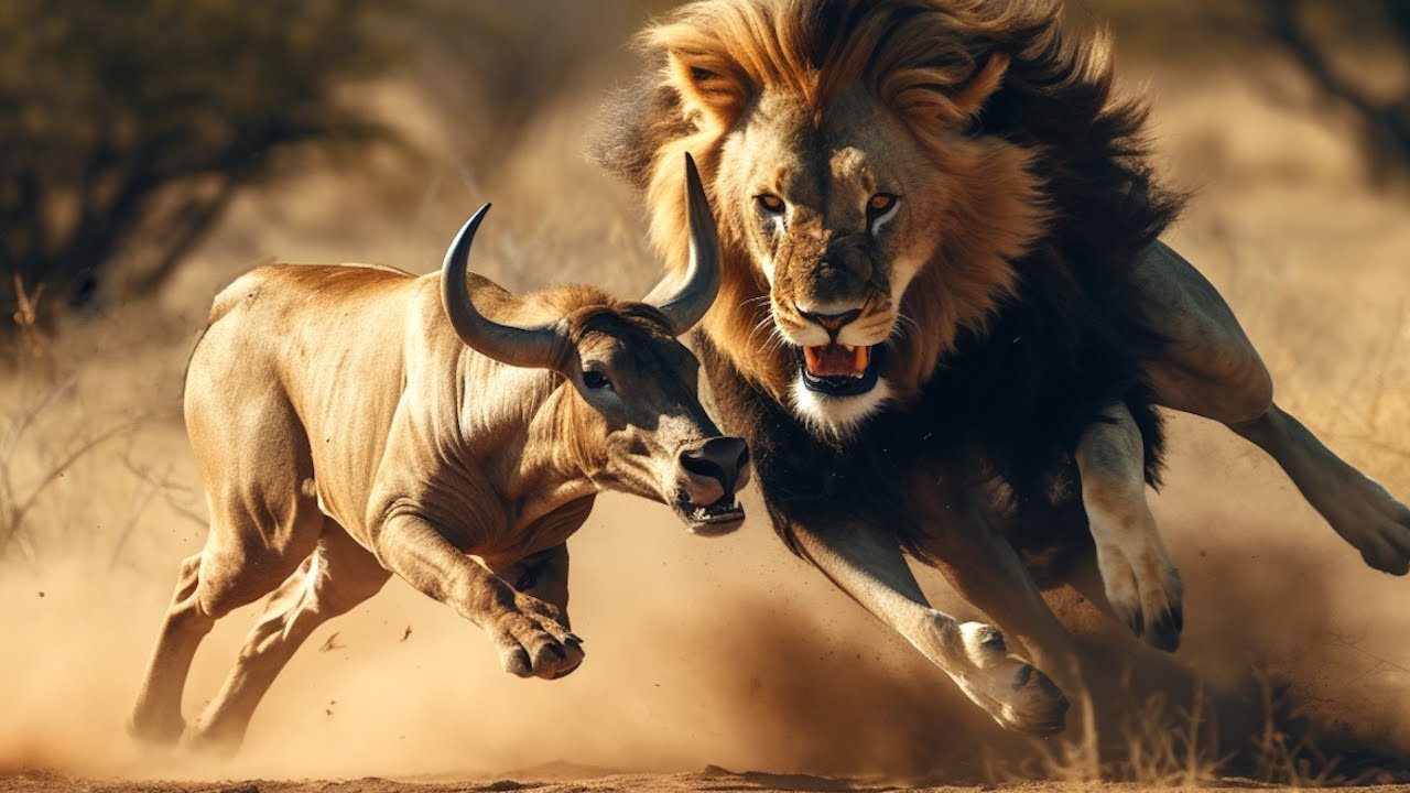 How Do Lions Hunt? (Hunting SECRETS Revealed in Just 6 Min!) - YouTube