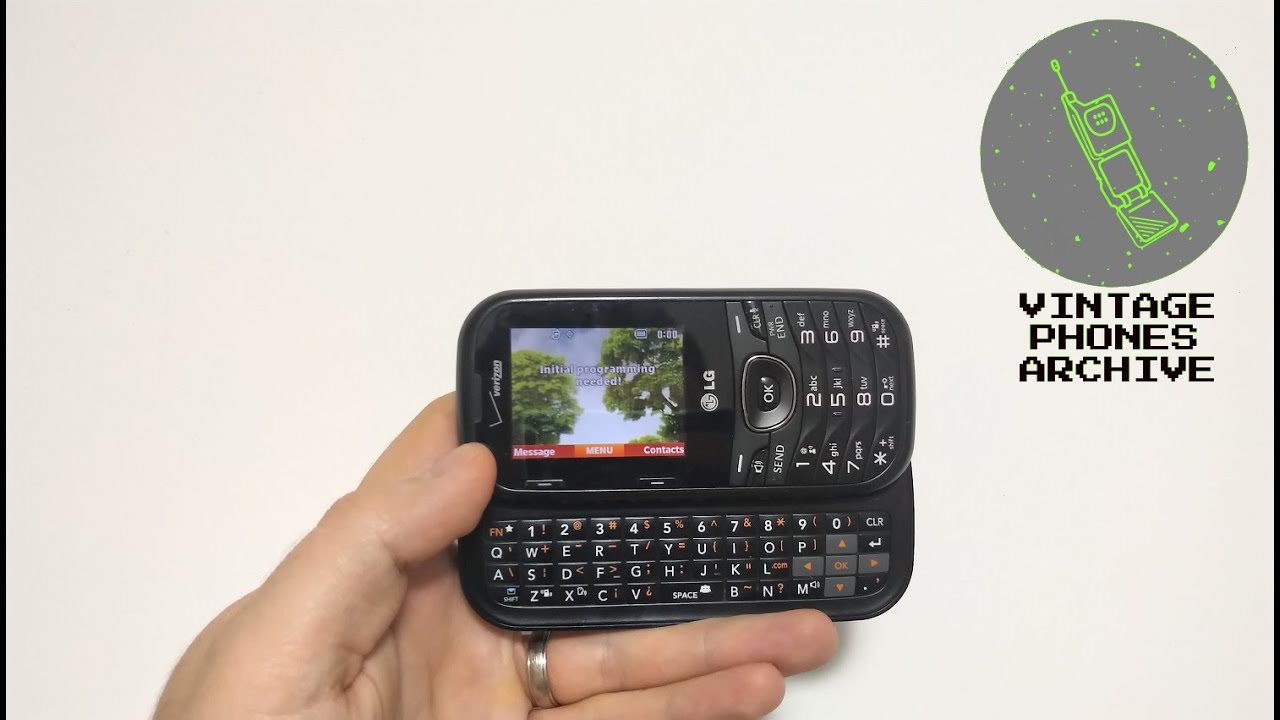 LG VN251 Cosmos 2 Mobile phone menu browse, ringtones, games ...