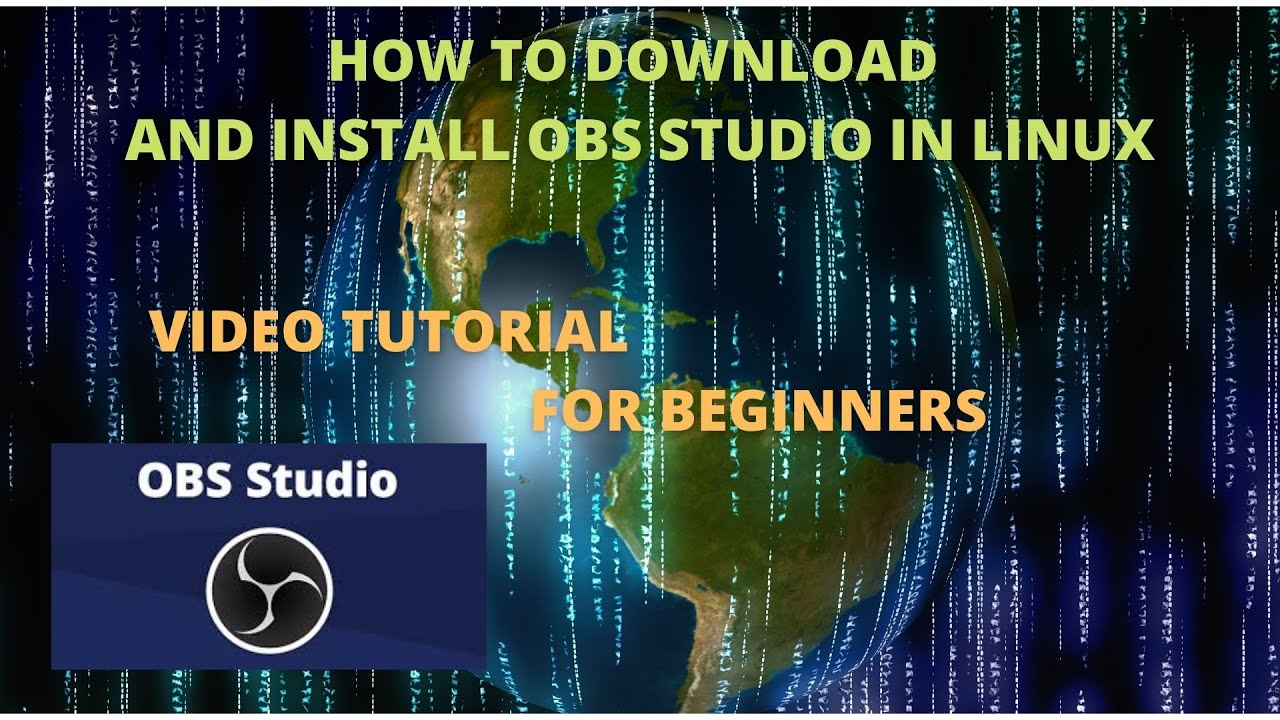 How to Download and Install OBS Studio in Kali Linux[Easy Way]||2020 ...