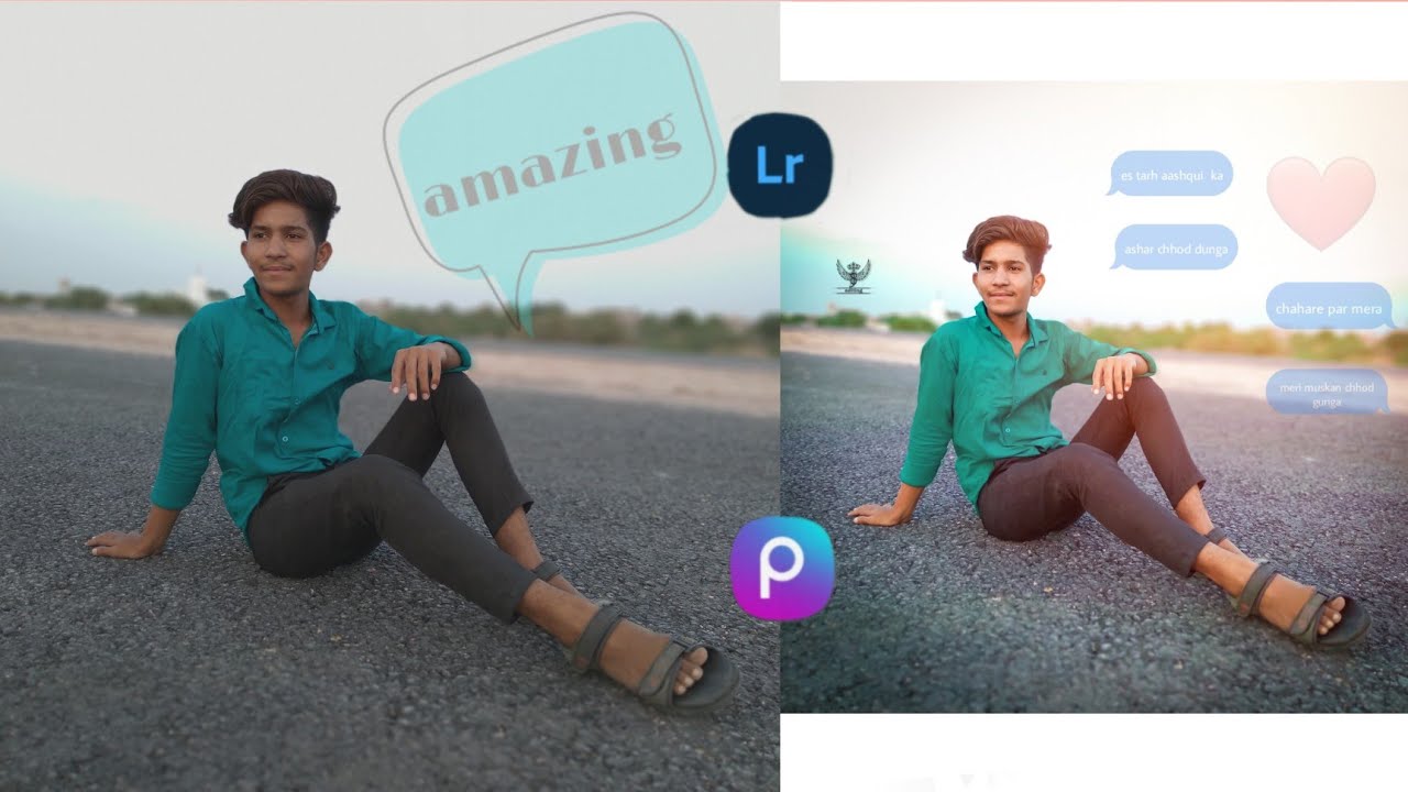 text message manipulation on photo in picsart🅿️ || chatting photo ...
