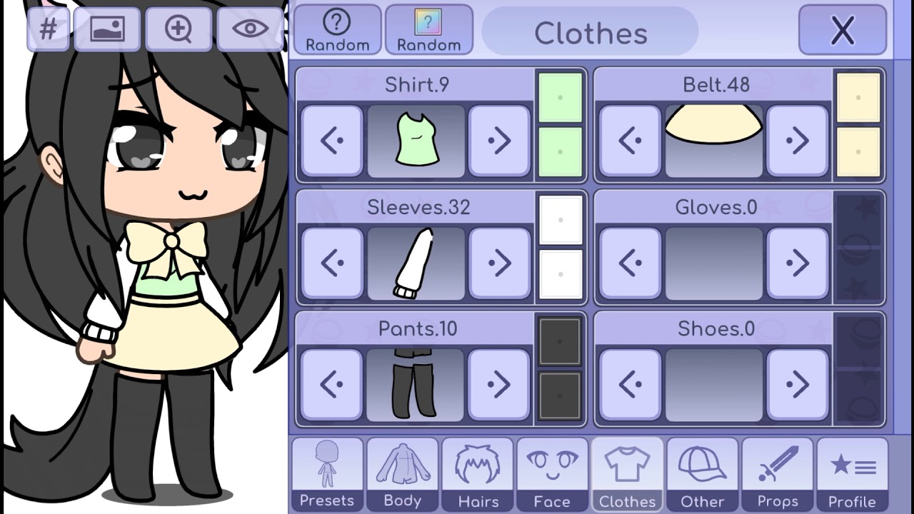 How to make my gacha character! - YouTube