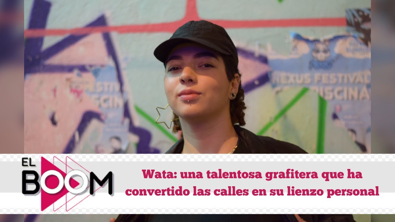 Wata: una talentosa grafitera que ha convertido las calles en su lienzo personal - YouTube