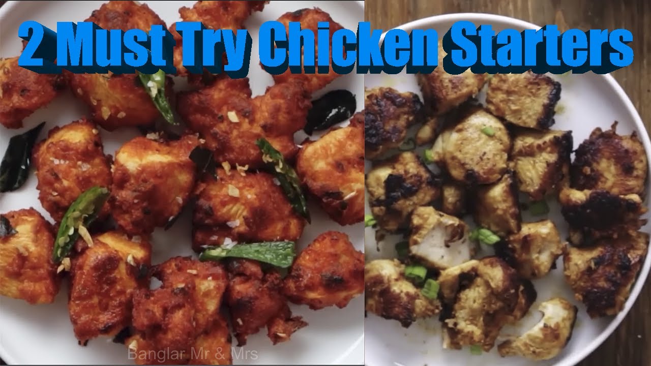 2 Must Try Chicken Starters Recipe - YouTube