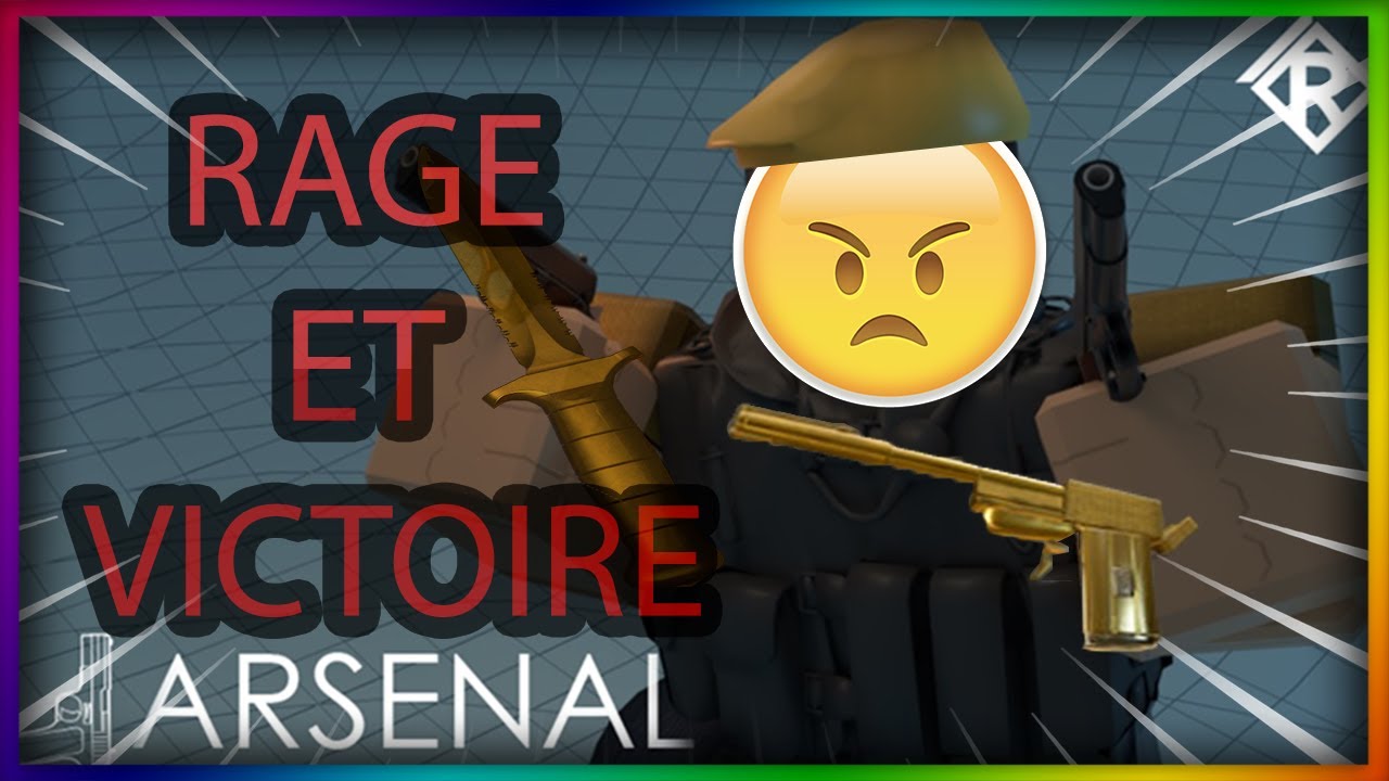 COMMENT GAGNER ET RAGER SUR ARSENAL ?! (ROBLOX) - YouTube
