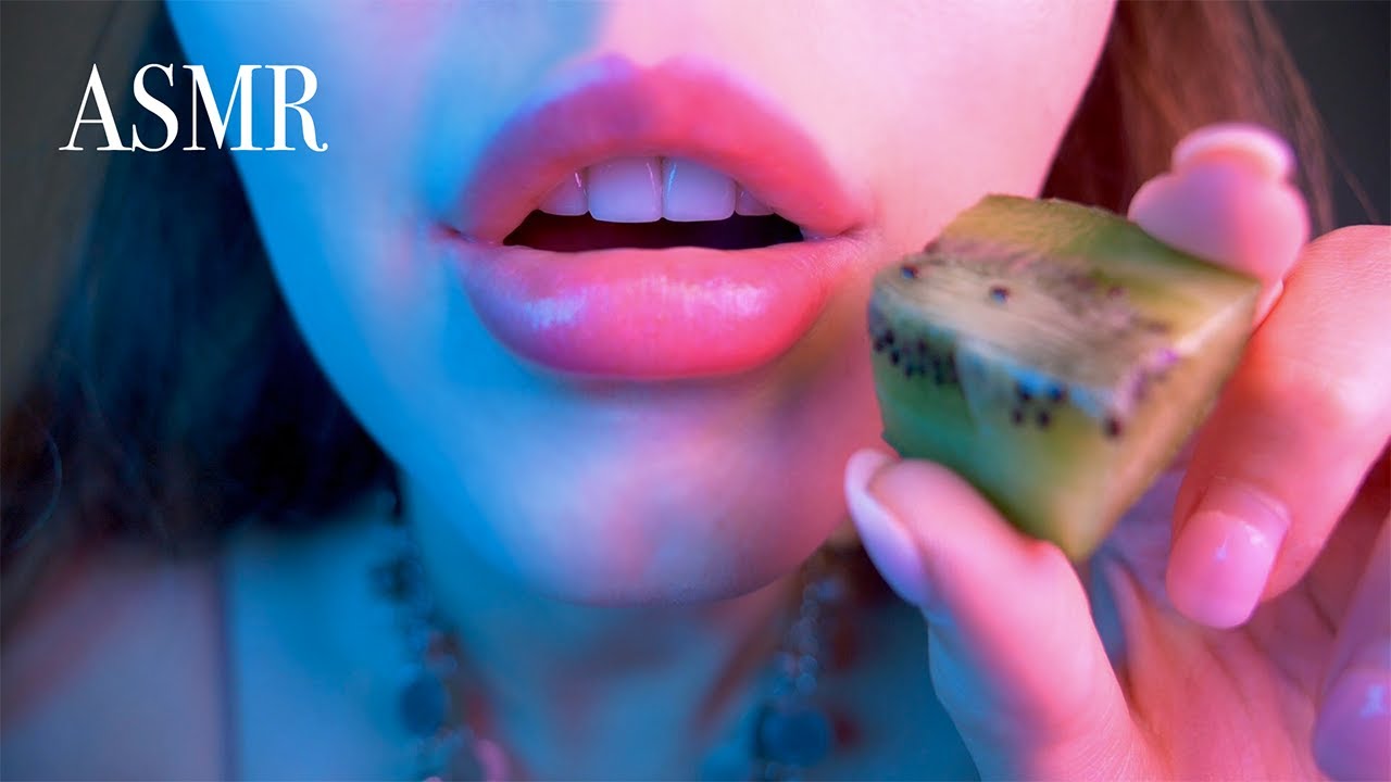 ASMR Mukbang Variety Food 🥝 kiwi, candy, ice cream 🥝 [intense mouth ...