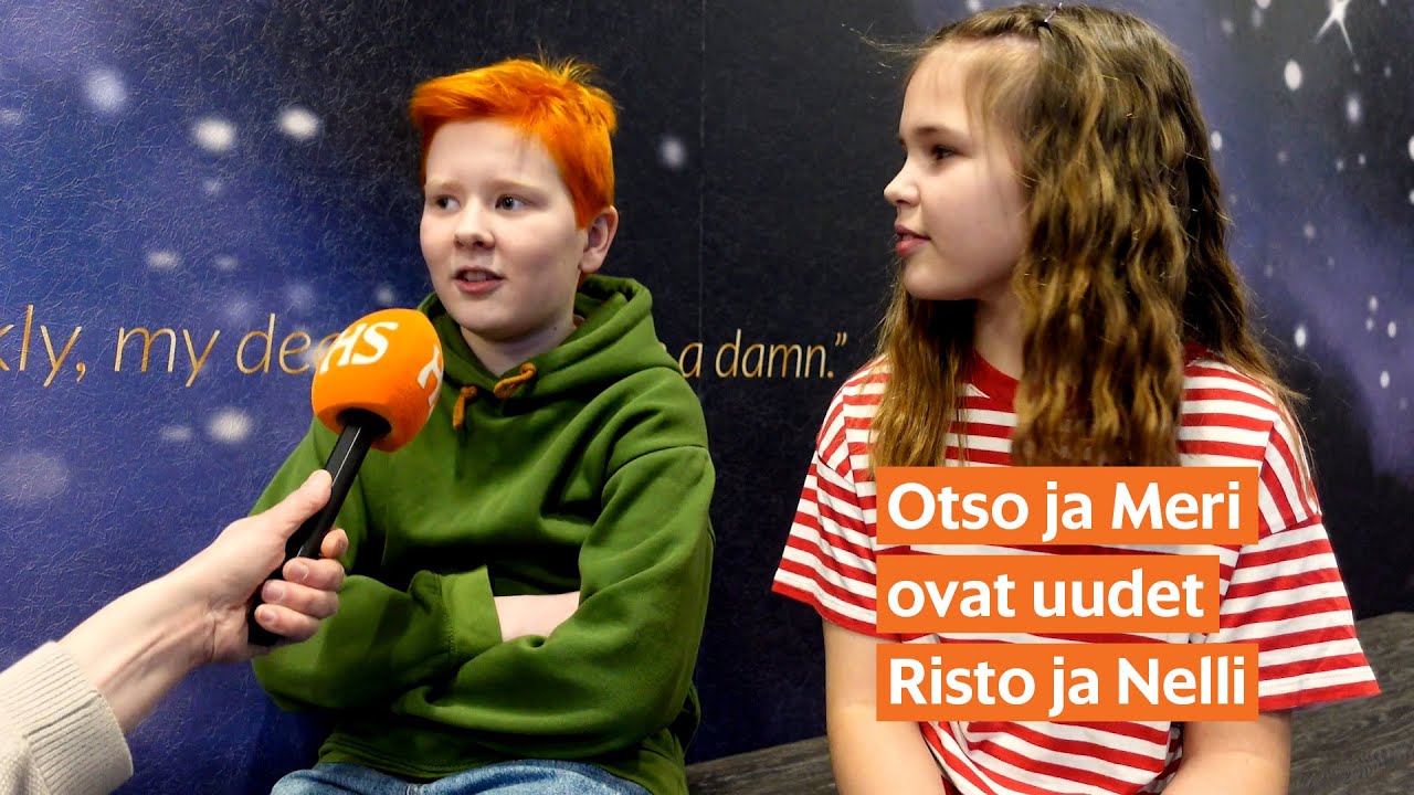 Tässä ovat uusi Risto Räppääjä ja Nelli Nuudelipää - YouTube