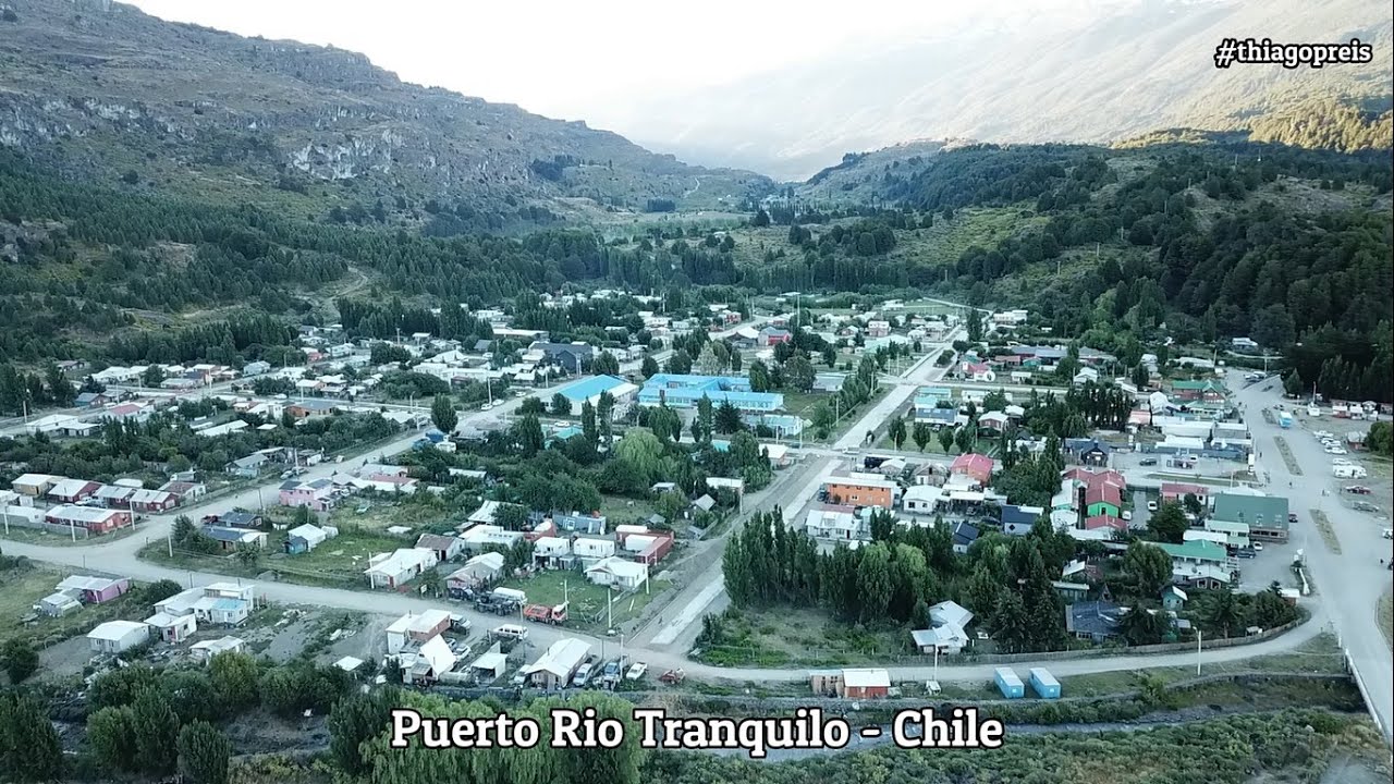 Puerto Rio Tranquilo - Carretera Austral - Chile (Drone) - YouTube