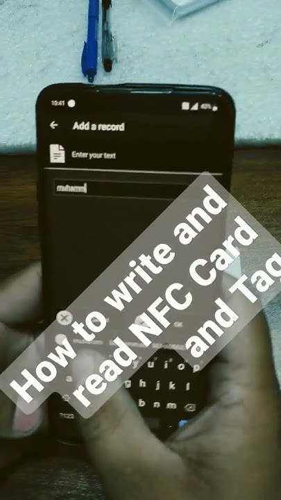 How to Read and Write NFC Tag/Cards #shorts #trending #nfc - YouTube