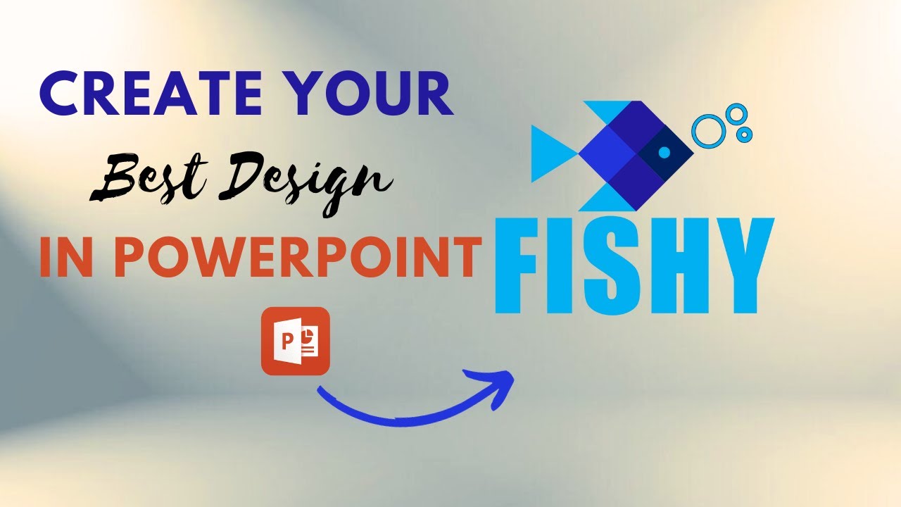 Learn How to Create a Fishy Design in PowerPoint #design #tutorials # ...
