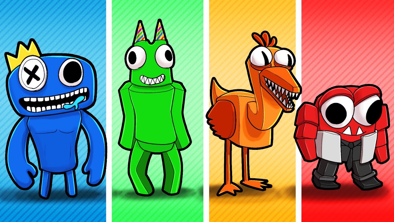 ¡LA GUARDERIA DE LOS RAINBOW FRIENDS! - YouTube