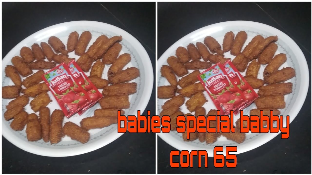 babies special babby corn 65 || How to prepare babby corn 65 || making ...