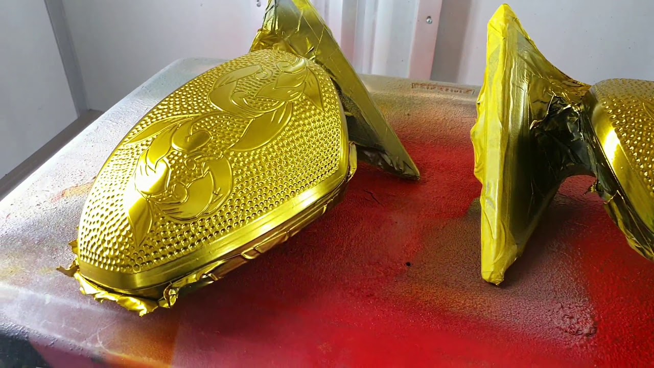 22 . How to gold chrome 370z gold candy coating painting -showkingcar ...